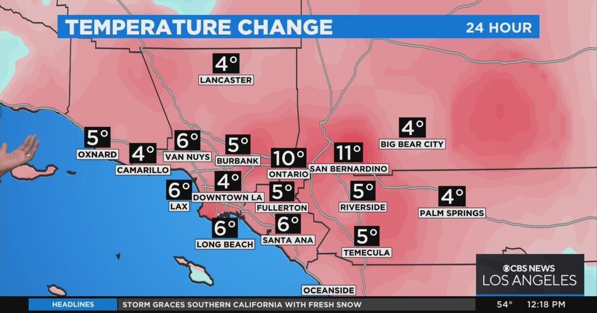 Markina Brown's weather forecast (Dec. 13) - CBS Los Angeles
