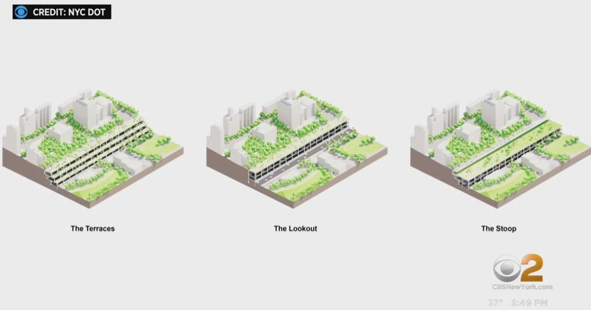 Preliminary design concepts for BQE Central unveiled - CBS New York