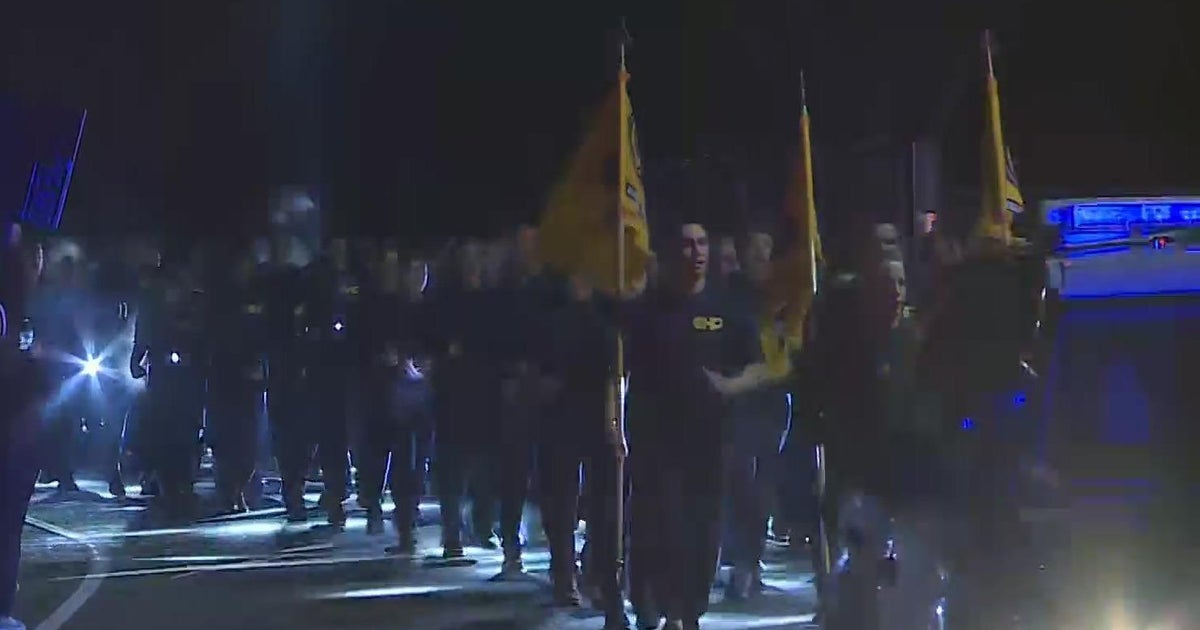 CHP cadets gather for a morning run to celebrate graduation - CBS ...