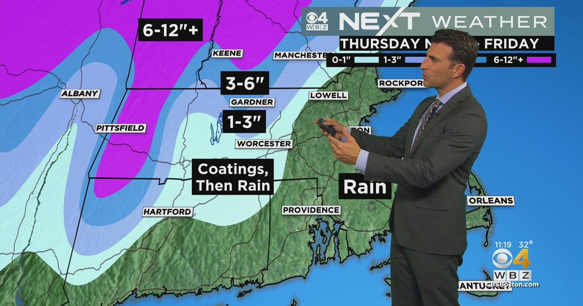 Next Weather: WBZ Forecast - CBS Boston