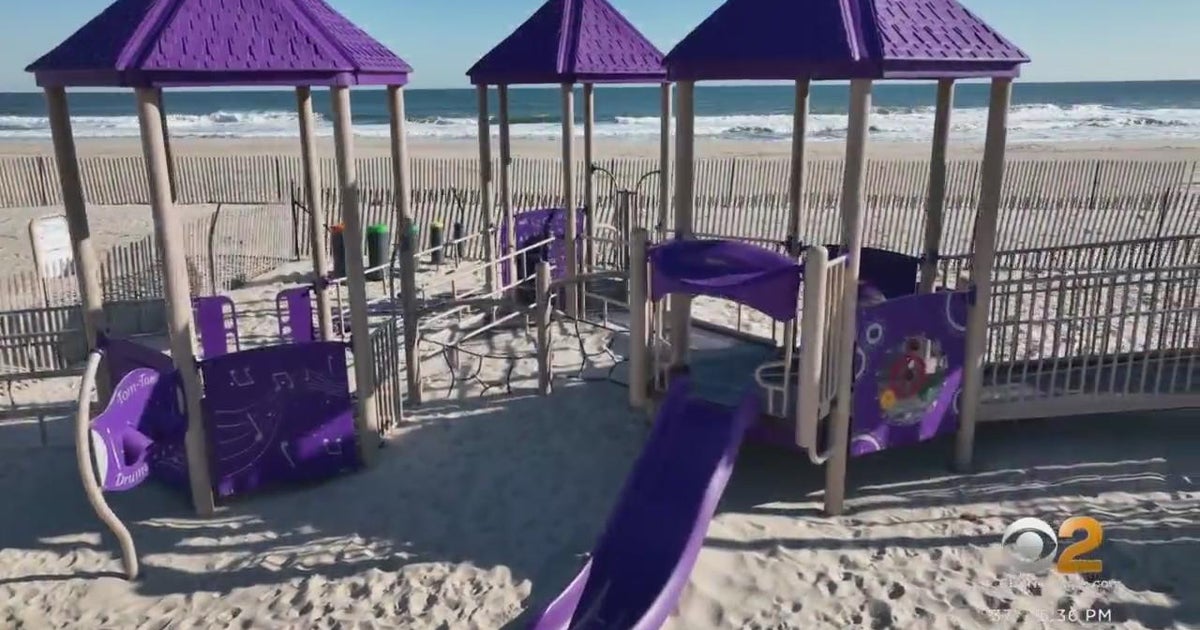 Playgrounds honor victims of Sandy Hook school shooting - CBS New York