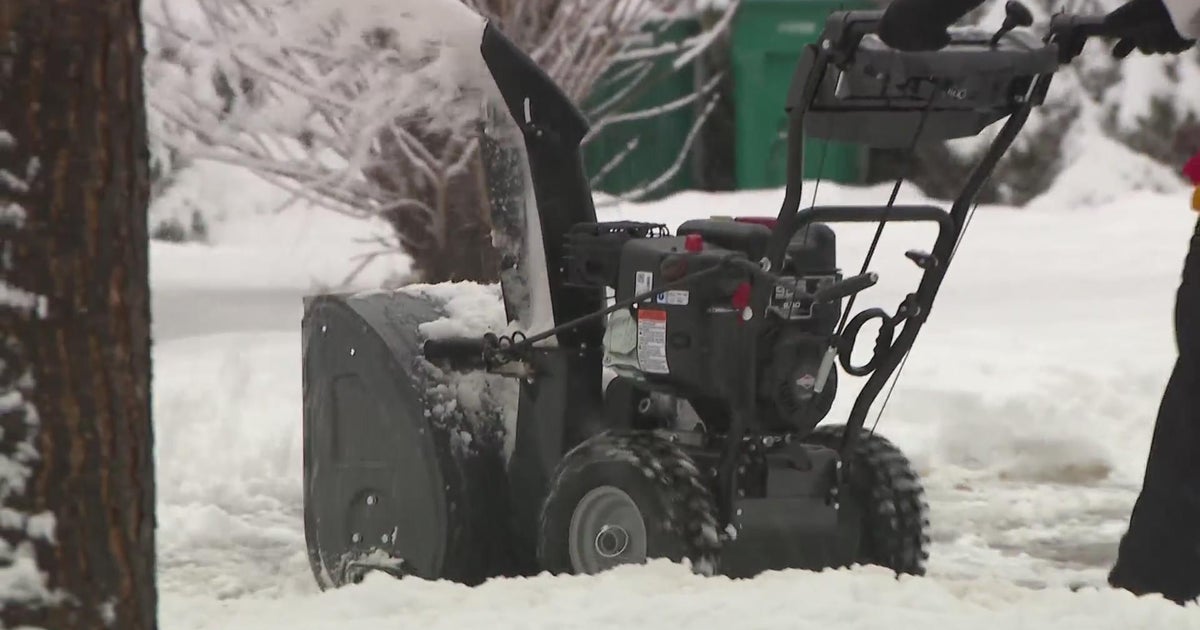 Snowblowers the hot commodity in Twin Cities neighborhoods - CBS Minnesota