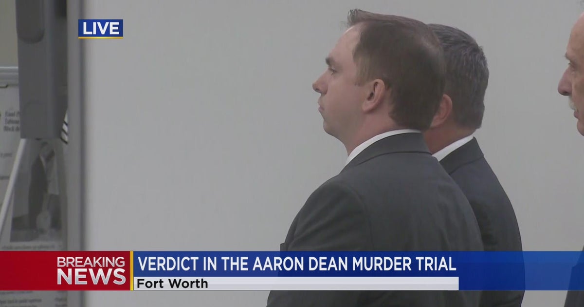 Aaron Dean found guilty of manslaughter - CBS Texas