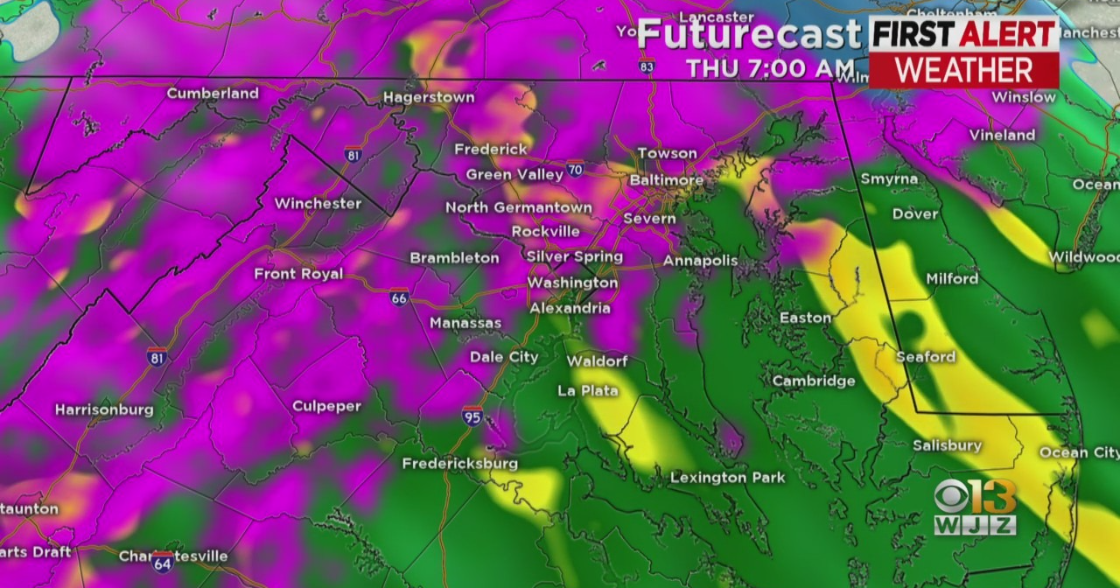 Marylanders are preparing for winter weather to wallop the state - CBS ...