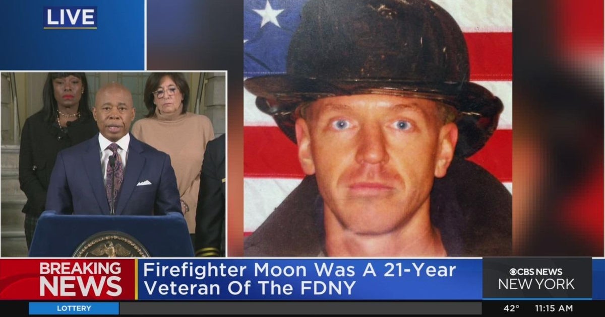 Update on death of Firefighter William Moon II - CBS New York