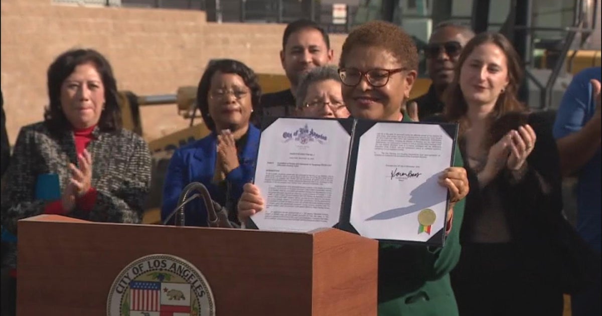 L.A. Mayor Karen Bass signs executive order aimed at affordable housing ...