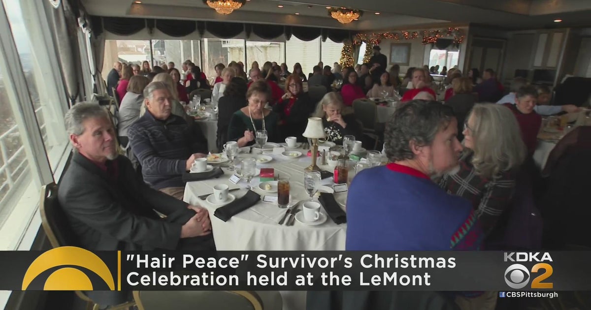 Hair Peace Survivor's Christmas Celebration held at Le Mont - CBS ...