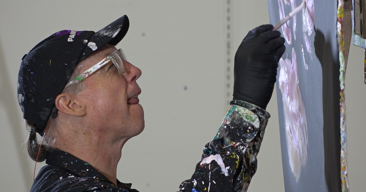 Renowned speed painter makes stop in Metro Detroit - CBS Detroit