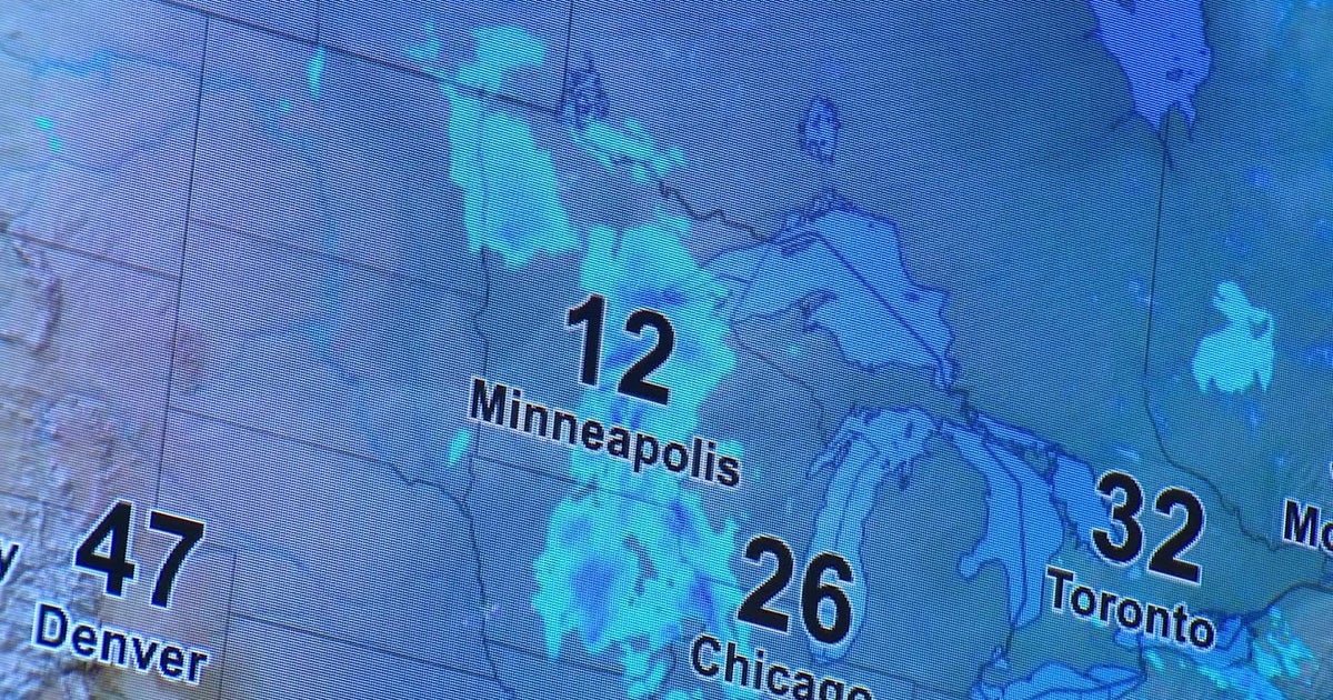 Winter storm barrels down on holiday travel plans - CBS Minnesota