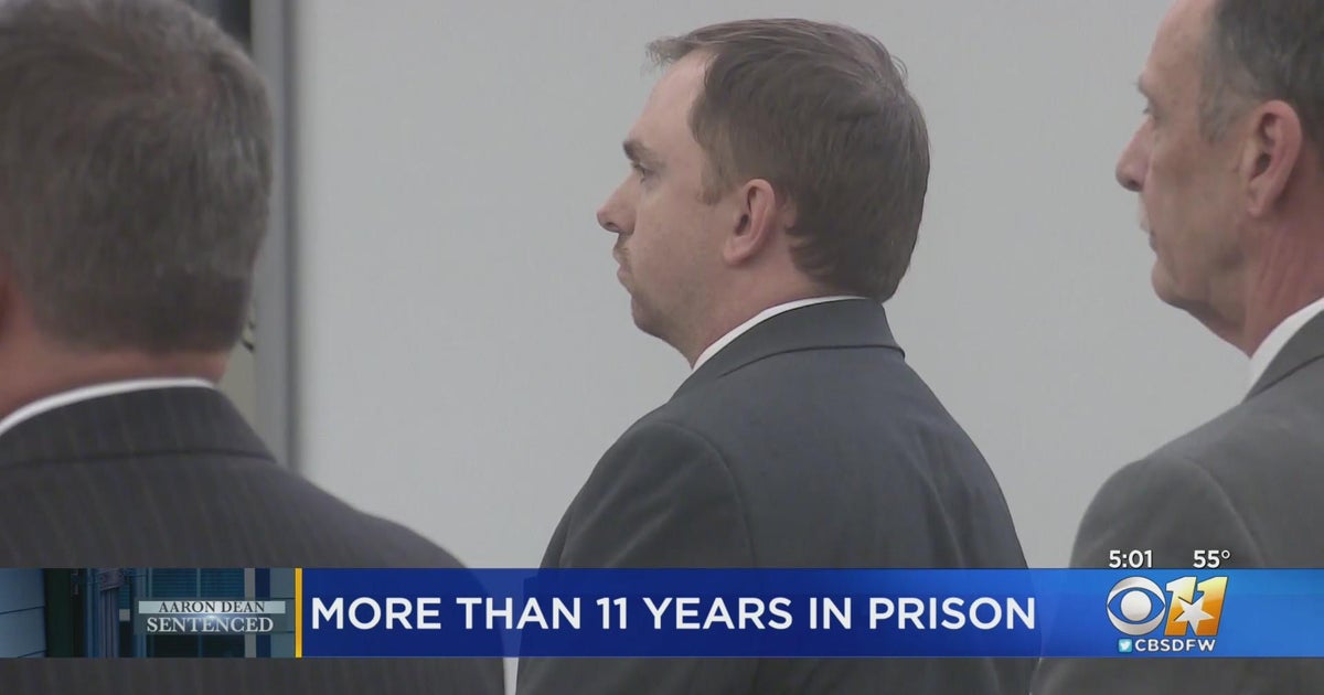 Aaron Dean not eligible for probation, sentenced to nearly 12 years in ...