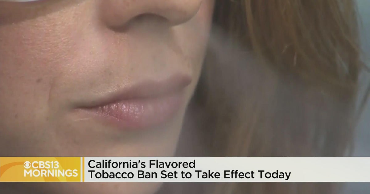 California Flavored Tobacco Ban Goes Into Effect Today Cbs Sacramento