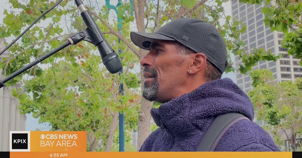 Street musician Marc Coleman's melodies add calm to San Francisco ...