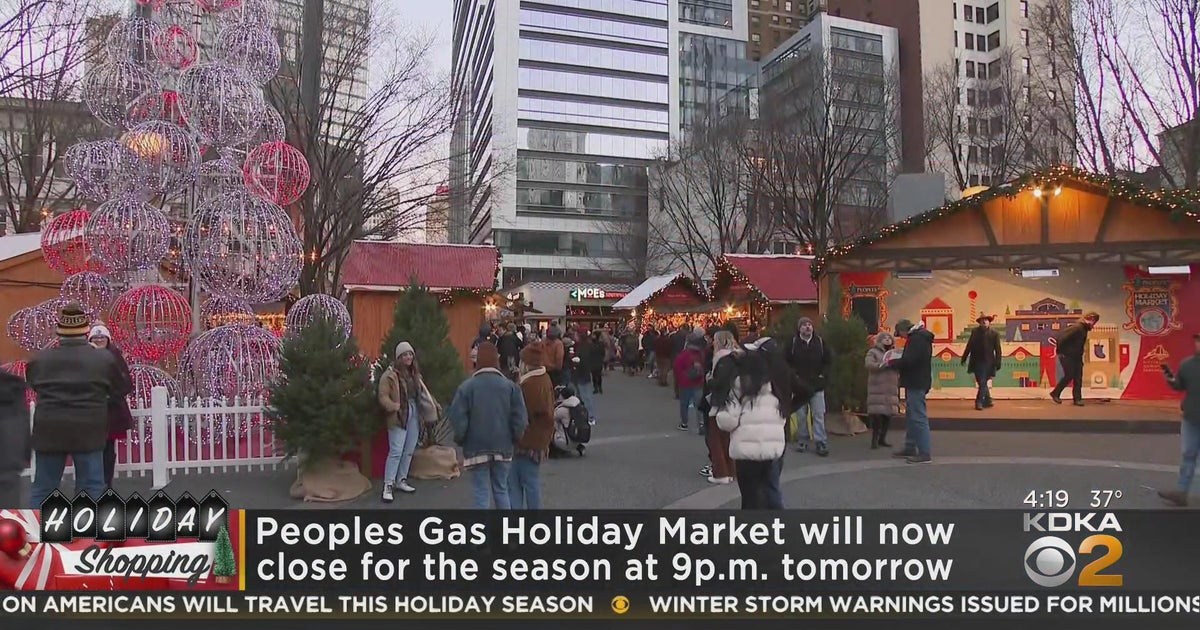 Holiday market will close today - CBS Pittsburgh