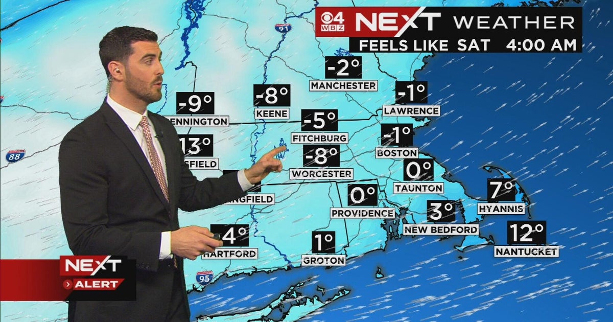 Next Weather: WBZ Mid-Morning Update For December 22 - CBS Boston