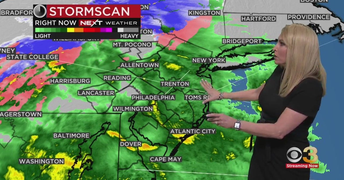 NEXT Weather: Who sees single digit wind chills - CBS Philadelphia