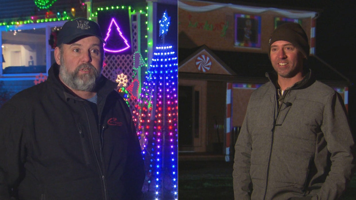 Merrimack Valley brothers have dueling Christmas light shows at home ...