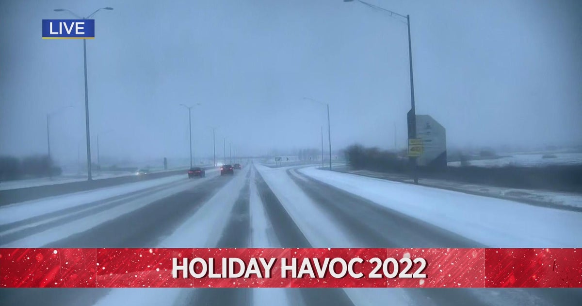CBS 2's Mobile Weather Lab heads out on I-88 during Holiday Havoc 2022 ...