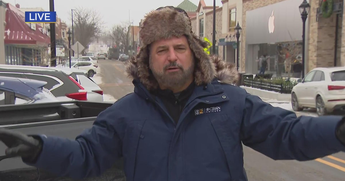 CBS 2's Dave Savini live in Naperville where over 100 vehicles were ...