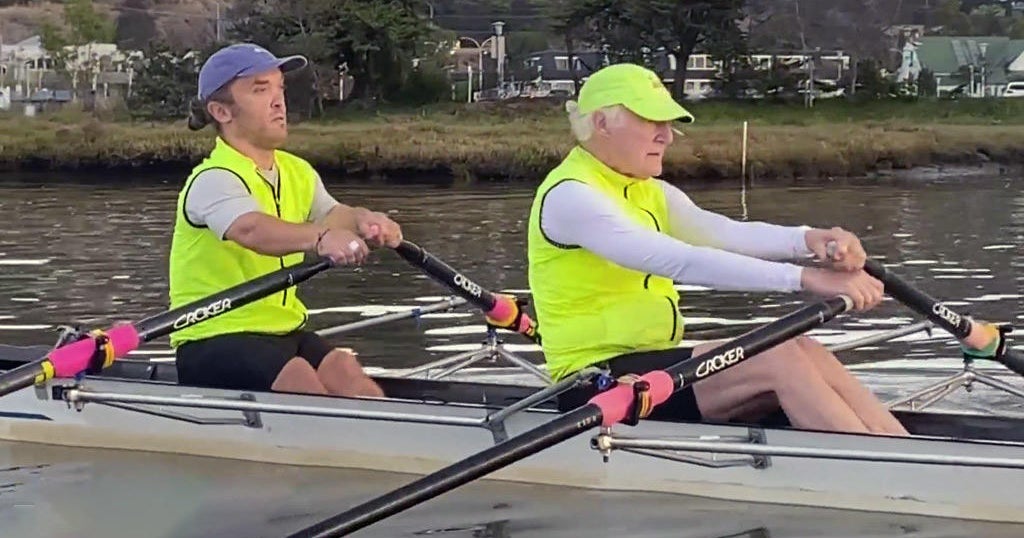 Father and son rowing team secures lifelong connection on the water ...