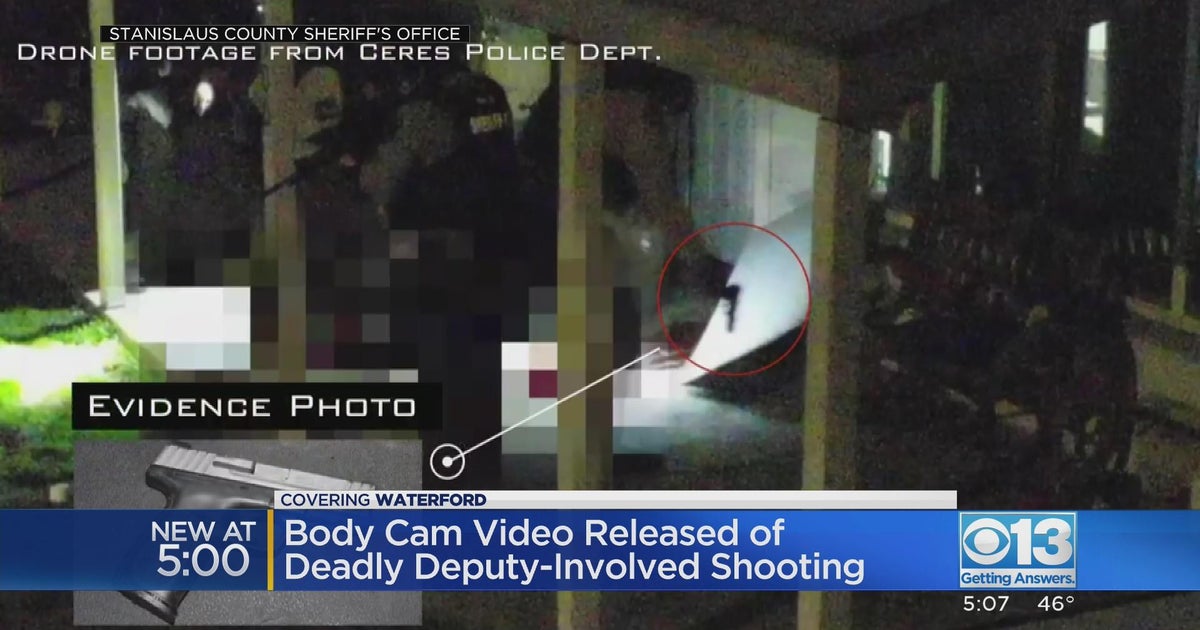Body cam video released of deadly deputy-involved shooting - CBS Sacramento