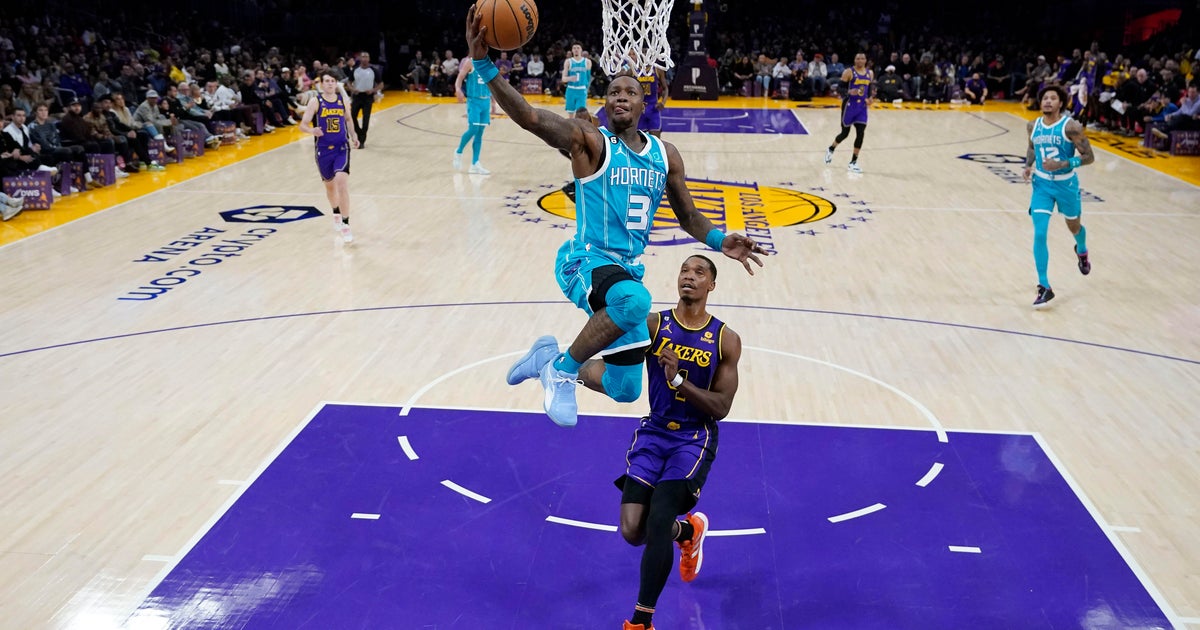 Hornets overcome LeBron's comeback, hold off Lakers 134-130 - CBS Los ...