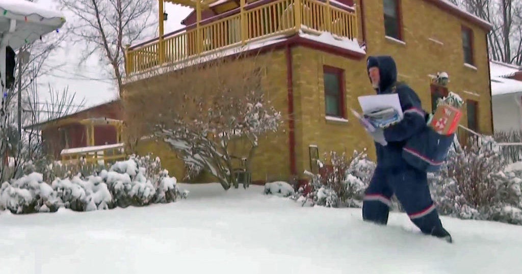 Ferocious winter weather slows package delivery across nation - CBS San ...