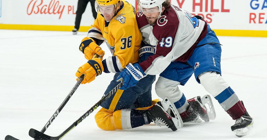 Girard scores in OT to lead Avalanche over Predators 3-2 - CBS Colorado