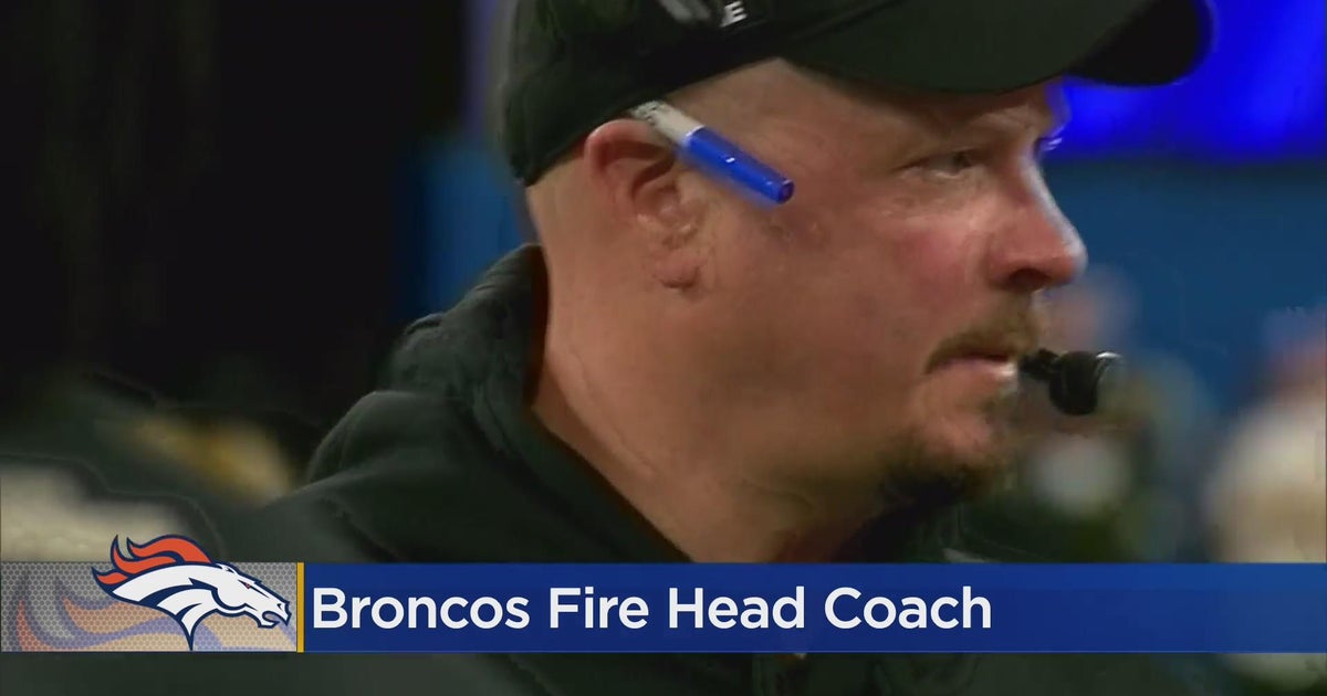 Broncos fire rookie head coach Hackett after 4-11 start - CBS Colorado