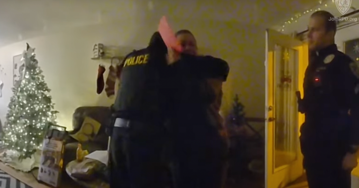 Riverside police officers save Christmas for burglary victims - CBS Los ...