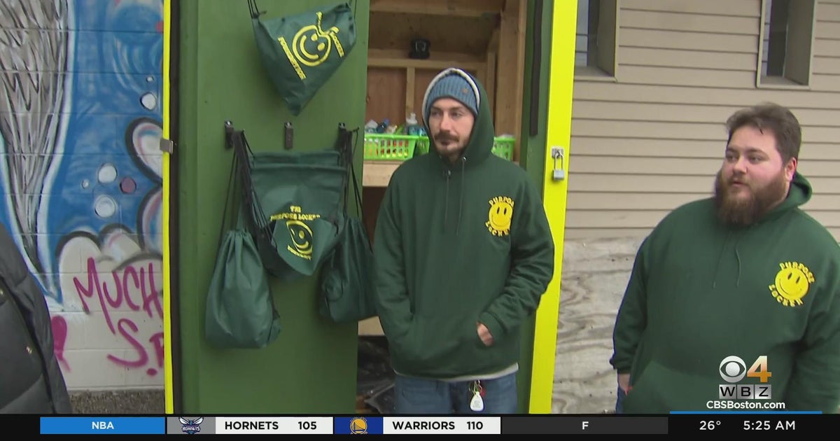 Brothers create Purpose Locker to provide hygiene products for those in ...