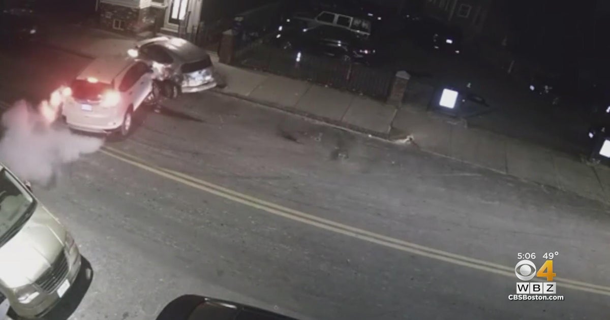 Crash caught on camera in East Boston amid calls for changes to ...