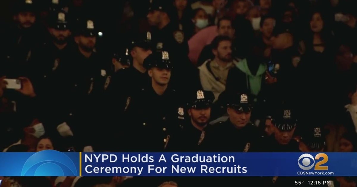 Graduation day for NYPD recruits - CBS New York