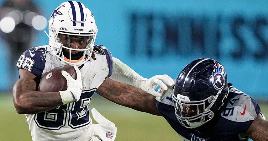 Receiver CeeDee Lamb goes off for Cowboys after sounding off about ...