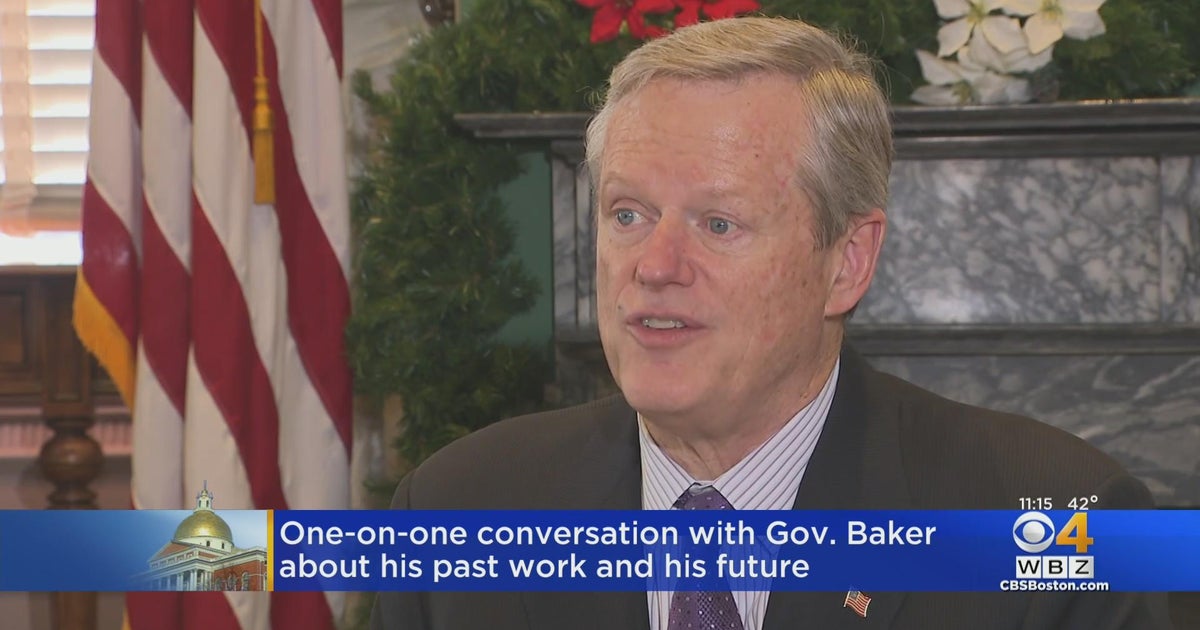 One-on-one with Charlie Baker about past work, future with NCAA - CBS ...