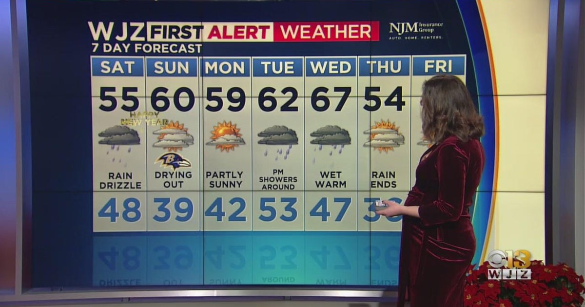 Meteorologist Derek Beasley has your Friday evening forecast - CBS ...