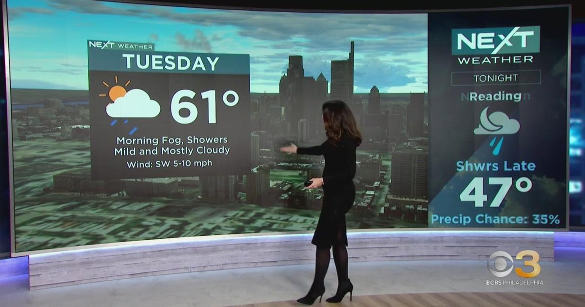NEXT Weather: Near/at records possible mid-week - CBS Philadelphia