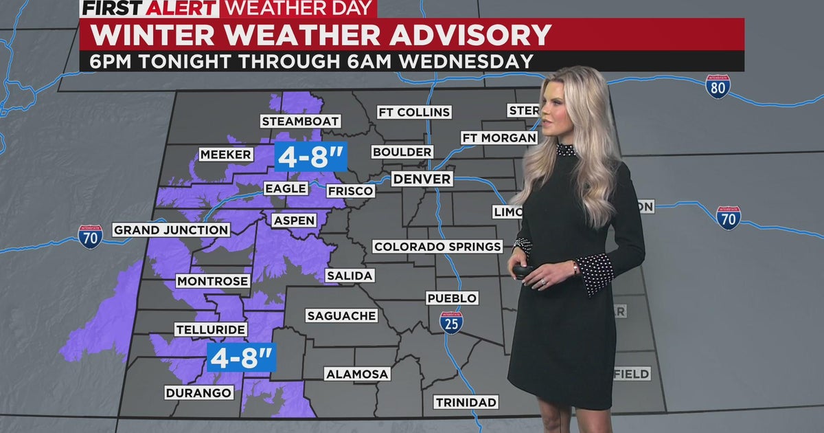 More Snow For Colorado's Mountains - CBS Colorado