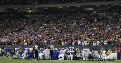 Bengals announcer Dan Hoard on "chilling" moments after Damar Hamlin ...