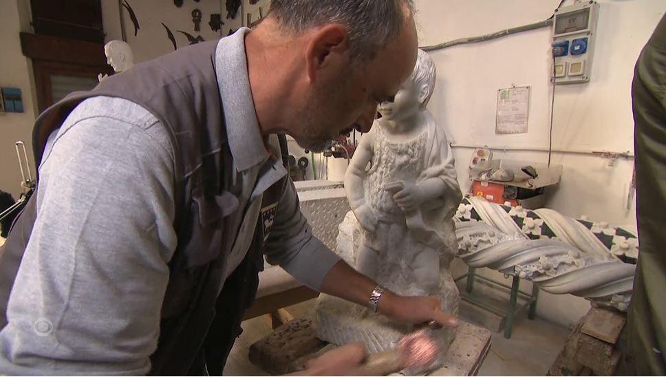 Could robots do the work of master marble sculptors? This one is "99% ...