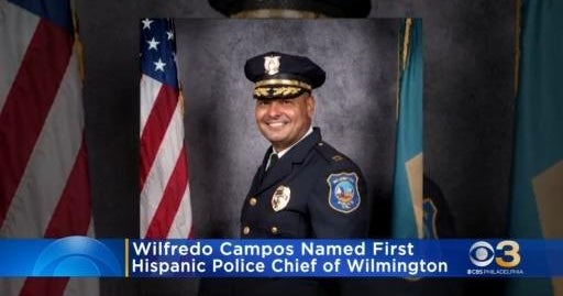 Wilmington names first Hispanic police chief - CBS Philadelphia