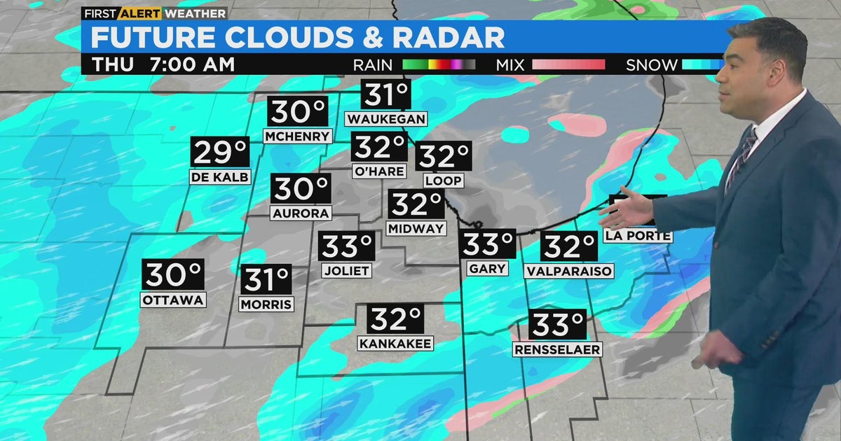 Chicago First Alert Weather: Snow coming - CBS Chicago