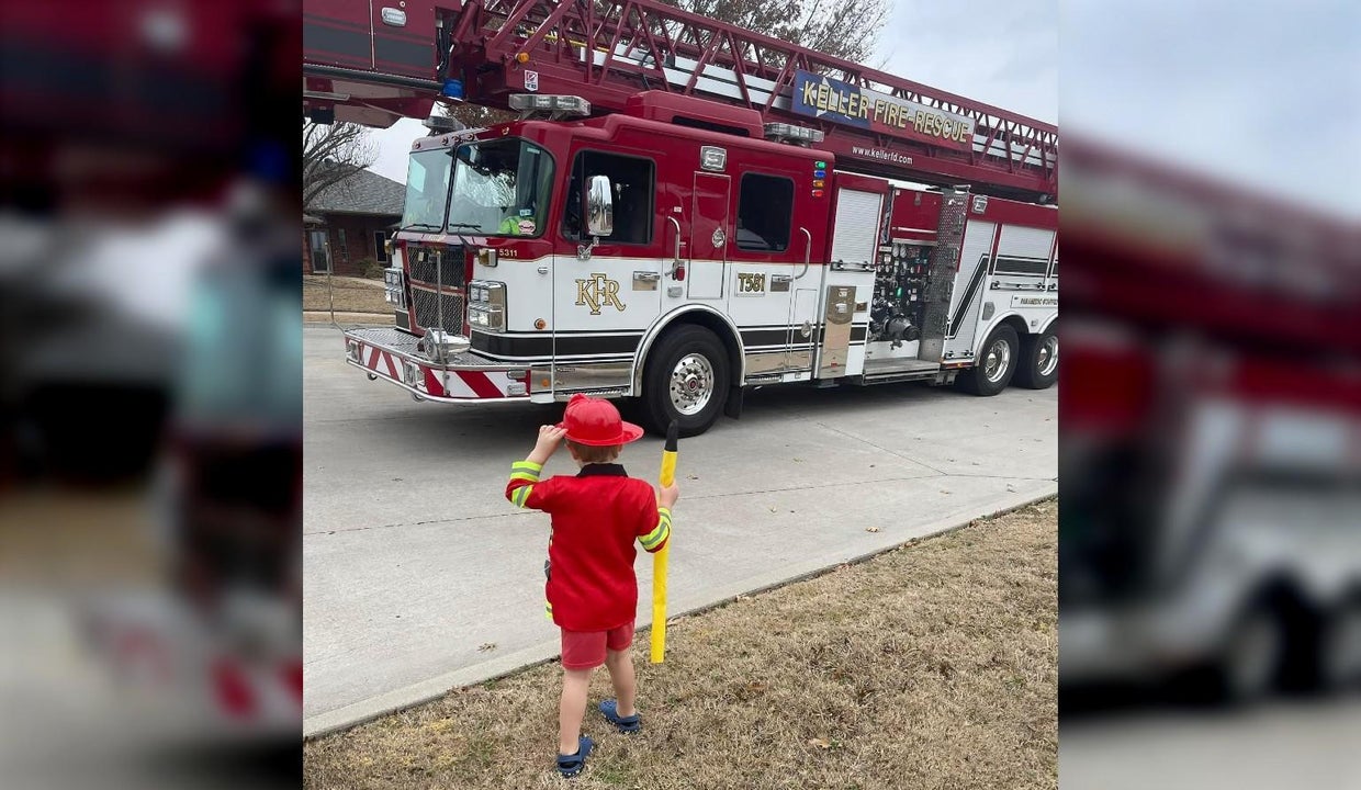 Keller firefighters rescue 3-year-old boy's rocket out of neighbor's ...