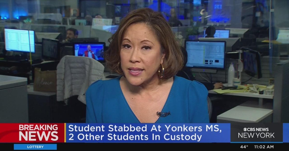 Student stabbed at Yonkers Middle School - CBS New York