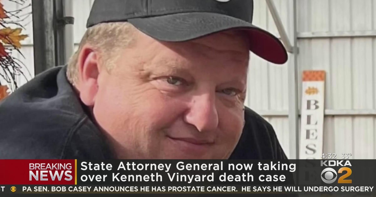 Pa. Attorney General's Office taking over Kenneth Vinyard death case ...