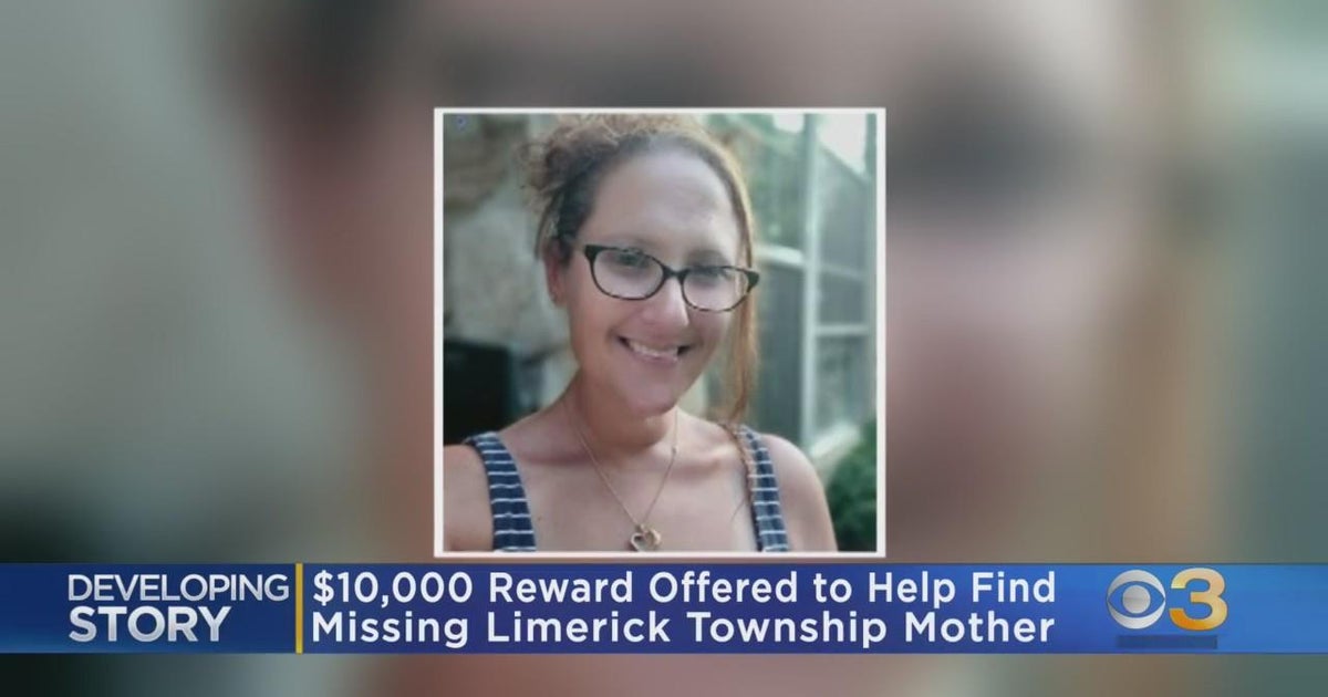 $10,000 reward offered to help missing Limerick Township mother - CBS ...
