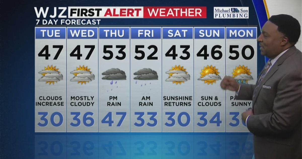 Meteorologist Tim Williams has your Tuesday morning forecast - CBS ...