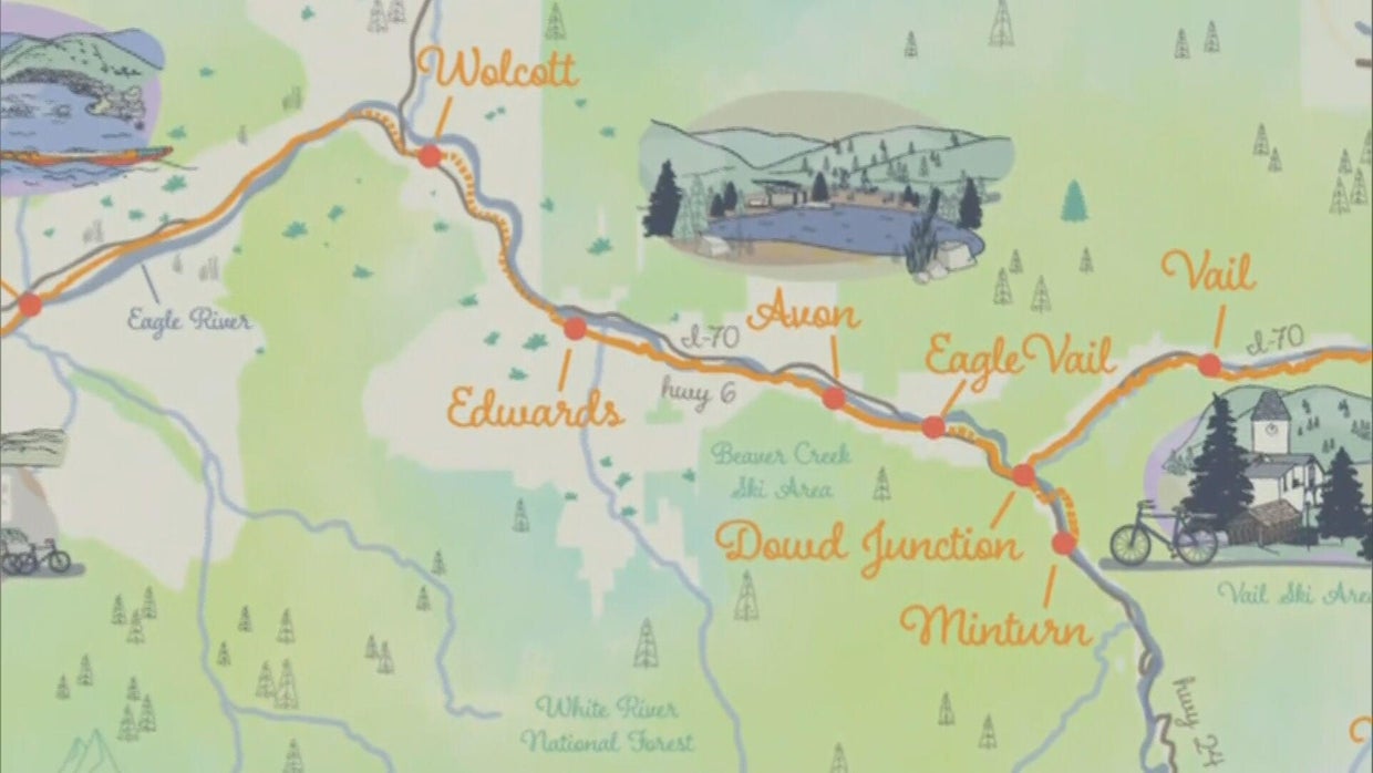 More funding is the key to finishing Eagle Valley Trail - CBS Colorado