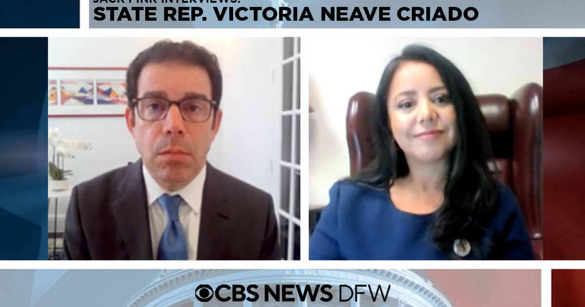 One-on-one with Democratic State Rep. Victoria Neave Criado - CBS Texas