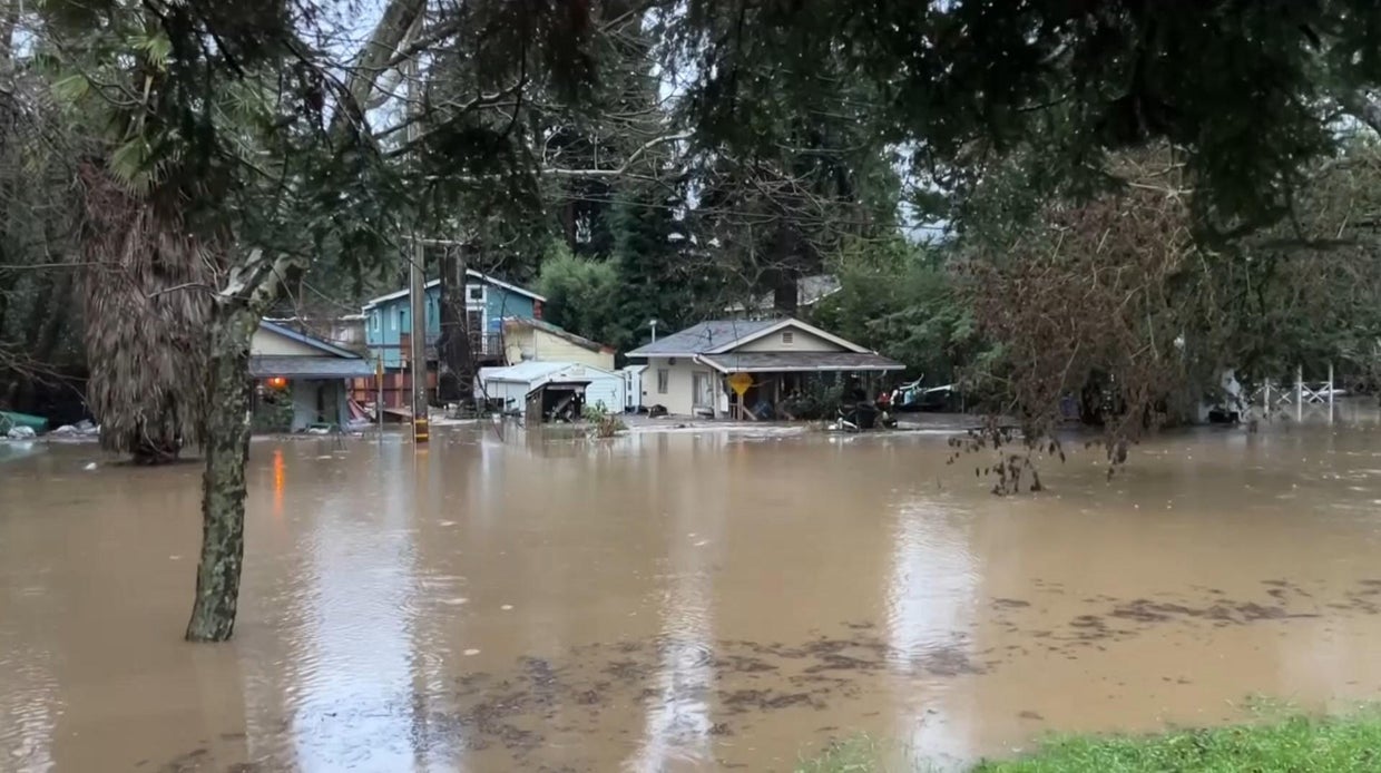 Photos: Overnight atmospheric river triggers widespread flooding across ...