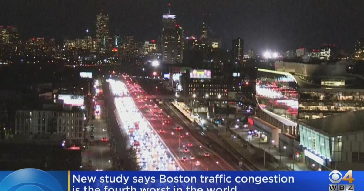 New study says Boston traffic congestion is 4th worst in world - CBS Boston